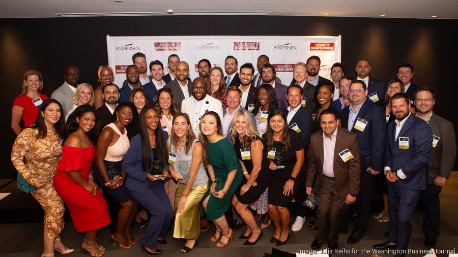 Washington Business Journal 40 Under 40 celebration at Convene in ...