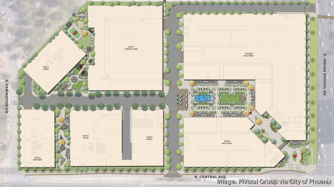 Pivotal Group Central Park midtown Phoenix project to planning ...