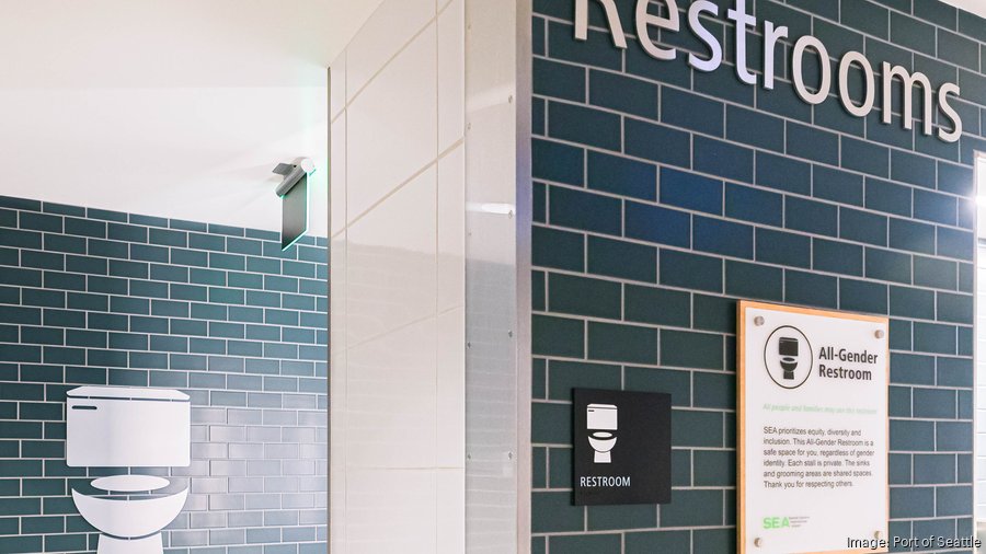Sea-Tac Airport's latest upgrade includes all-gender restroom - Puget ...