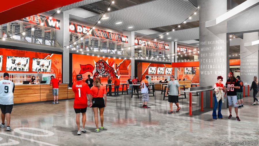 Cincinnati Bengals unveil $20 million in Paycor Stadium changes ...