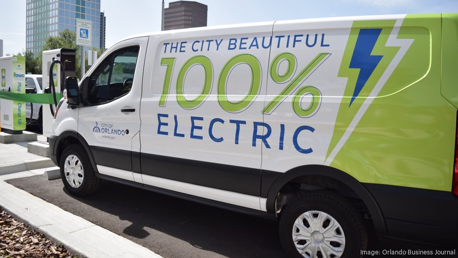 OUC debuts large electric-vehicle charging hub in Orlando - Orlando ...