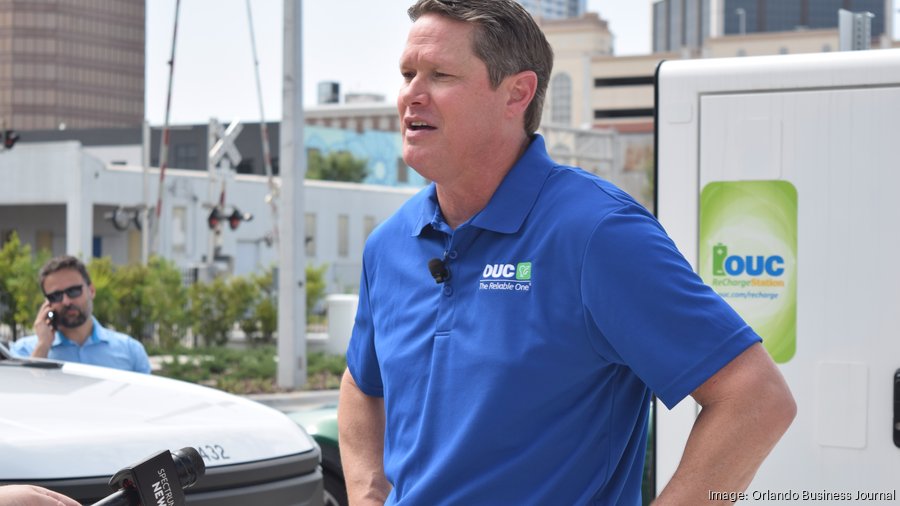 OUC debuts large electric-vehicle charging hub in Orlando - Orlando ...