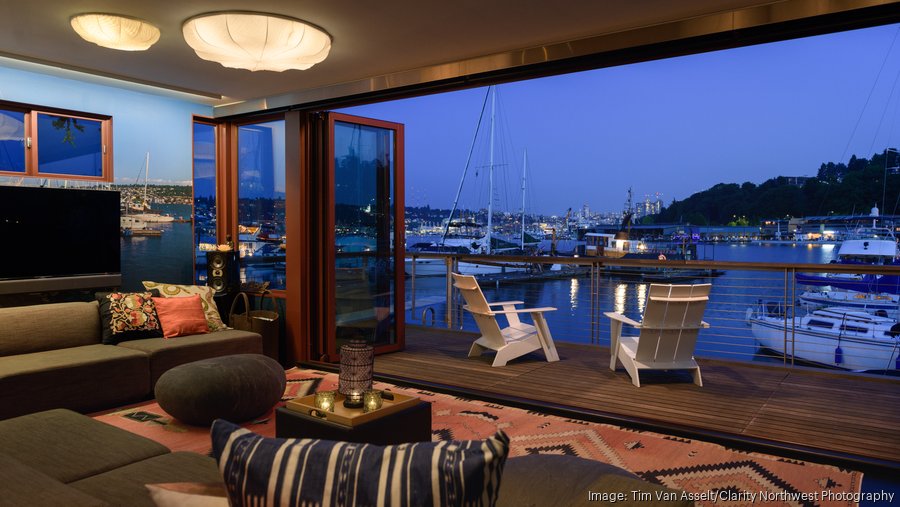 Fabled houseboat in Seattle put up for sale - Puget Sound Business Journal