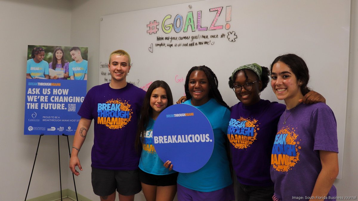 Breakthrough Miami helps underserved students prepare for the future ...