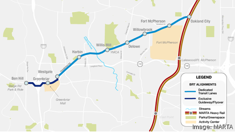 MARTA to finalize Campbellton BRT design - Atlanta Business Chronicle