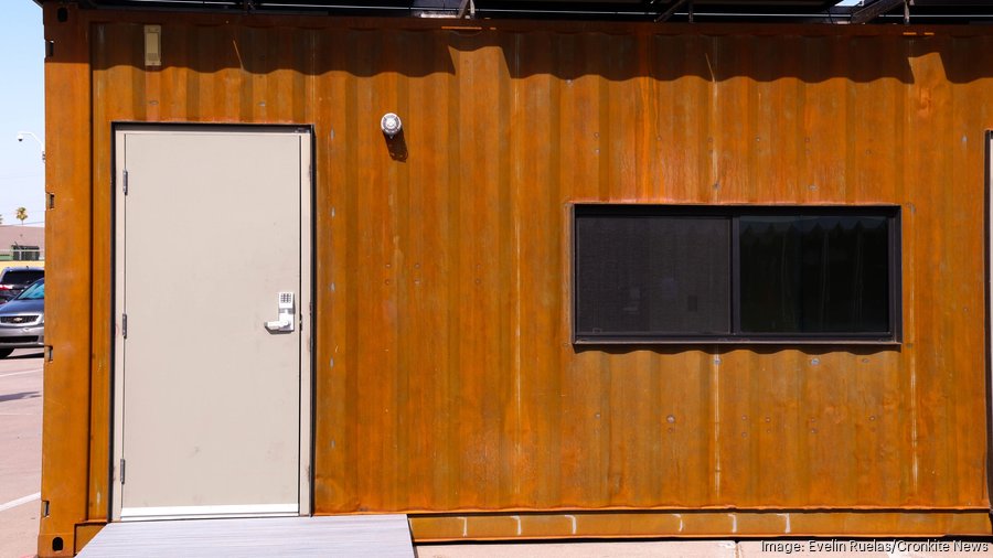 Repurposed shipping containers provide alternative shelters in Phoenix ...