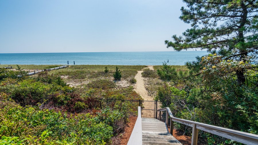 This Cape Cod home with private beach is on the market for $8.8M ...