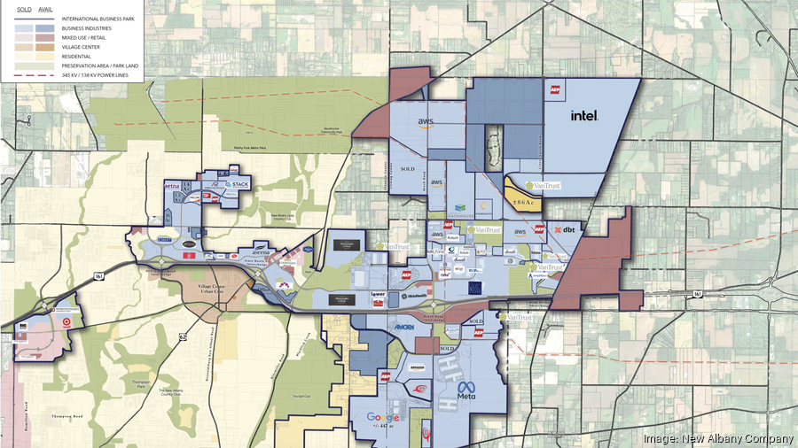 Intel's planned New Albany semiconductor campus already attracting ...