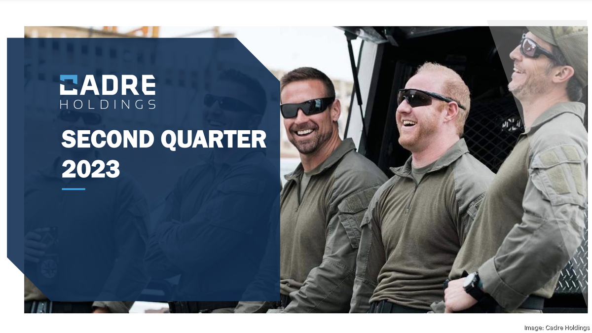 Cadre Holdings reports significant earnings boost for the second ...