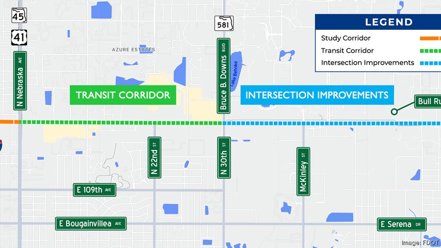 FDOT gives three options for Fowler Avenue's redesign to accommodate ...
