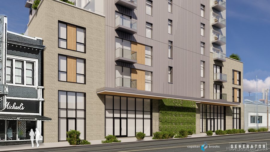 Copaken pulls back curtain on 13-story Crossroads apartment high-rise ...