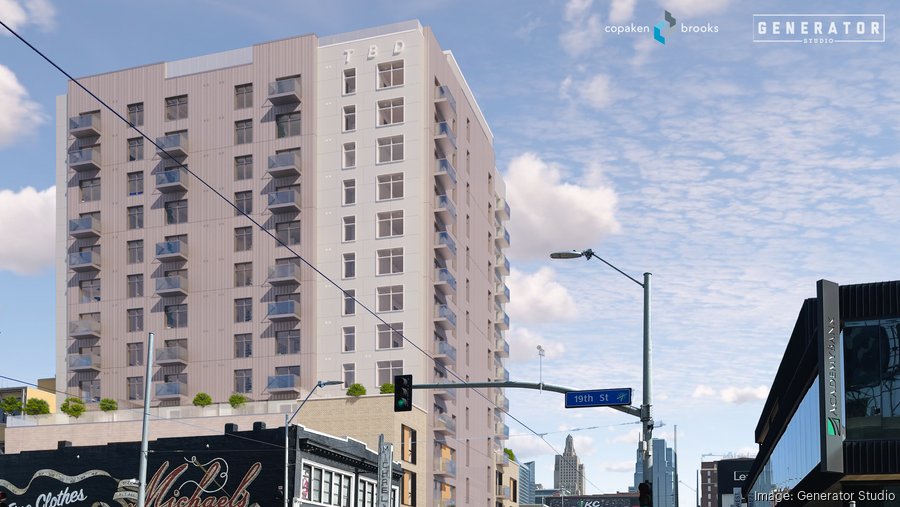 Copaken pulls back curtain on 13-story Crossroads apartment high-rise ...
