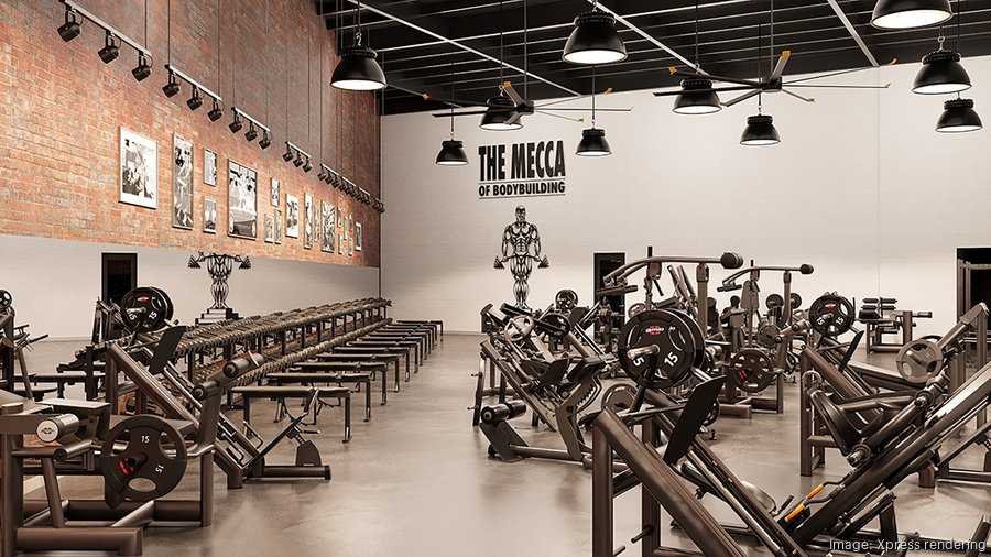 Gold's Gym in Gas Worx is under construction - Tampa Bay Business Journal