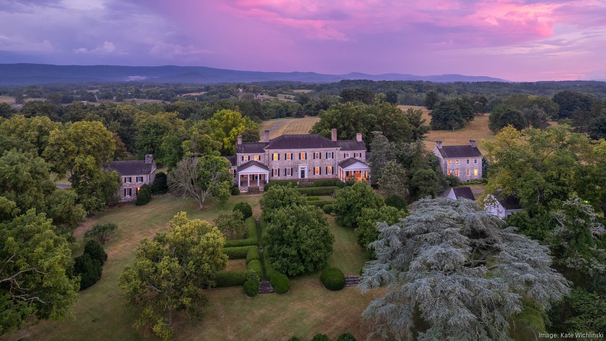 Sotheby's to auction historic Carter Hall near Blue Ridge Mountains ...