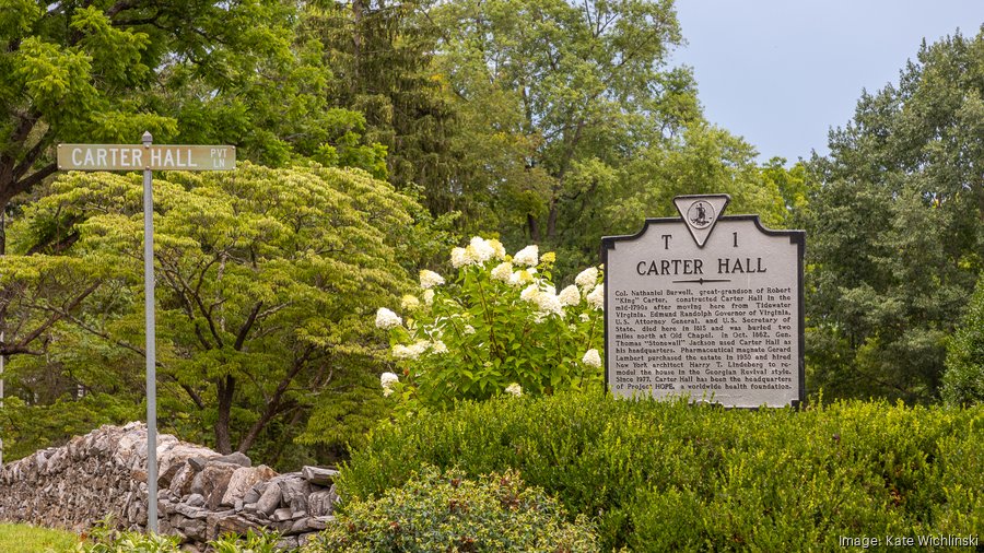 Sotheby's to auction historic Carter Hall near Blue Ridge Mountains ...