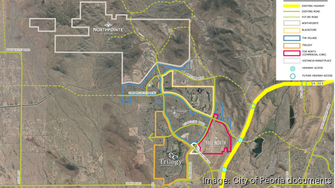 Here's what site Amkor will build its new semiconductor packaging plant on in metro Phoenix ...