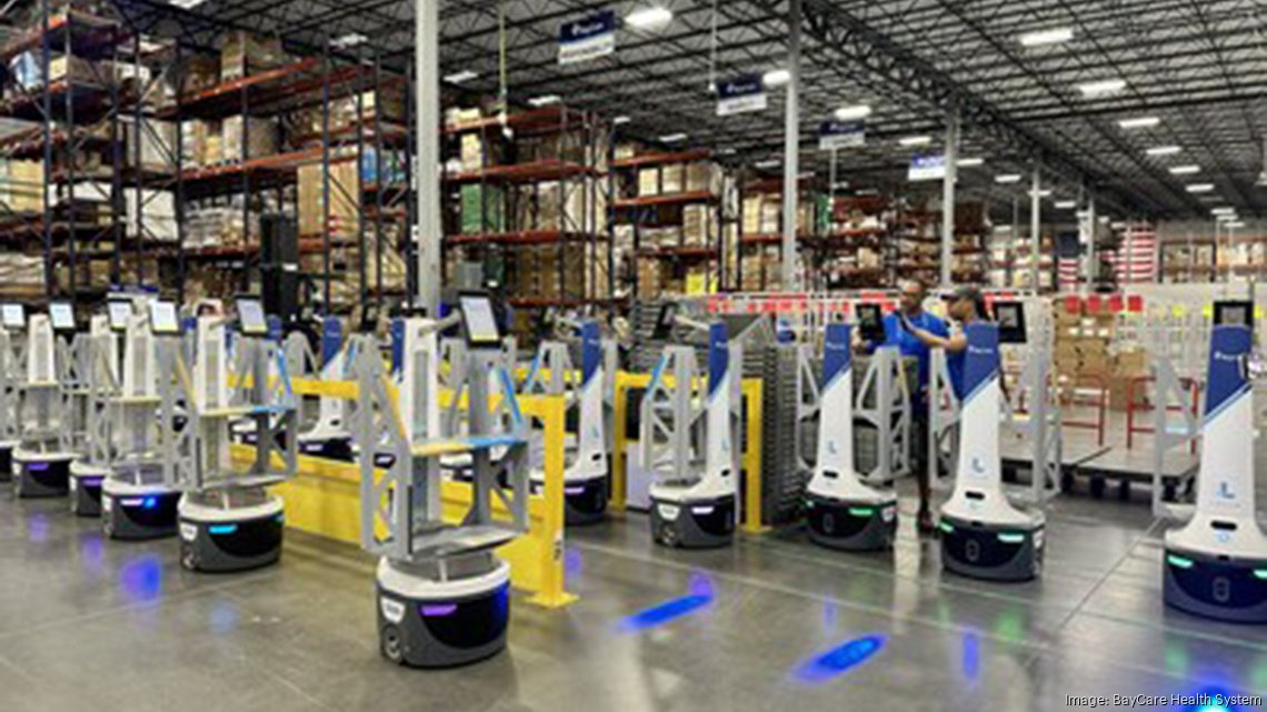 Tampa Bay Inno - BayCare introduces robotics into its daily operations