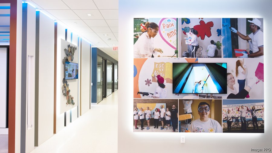 PPG's new customer and employee experience center in Pittsburgh ...