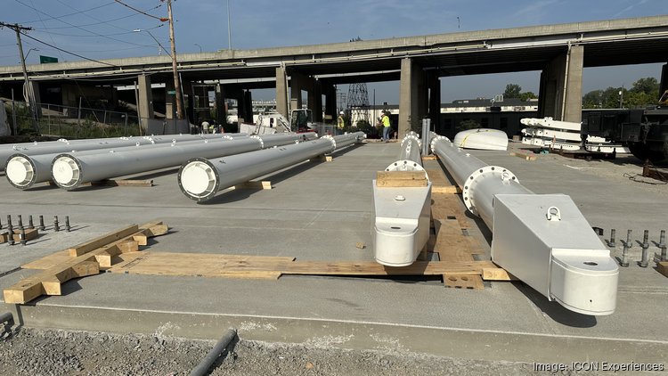 ICON Experiences will start assembling 150-foot KC Wheel to anchor ...