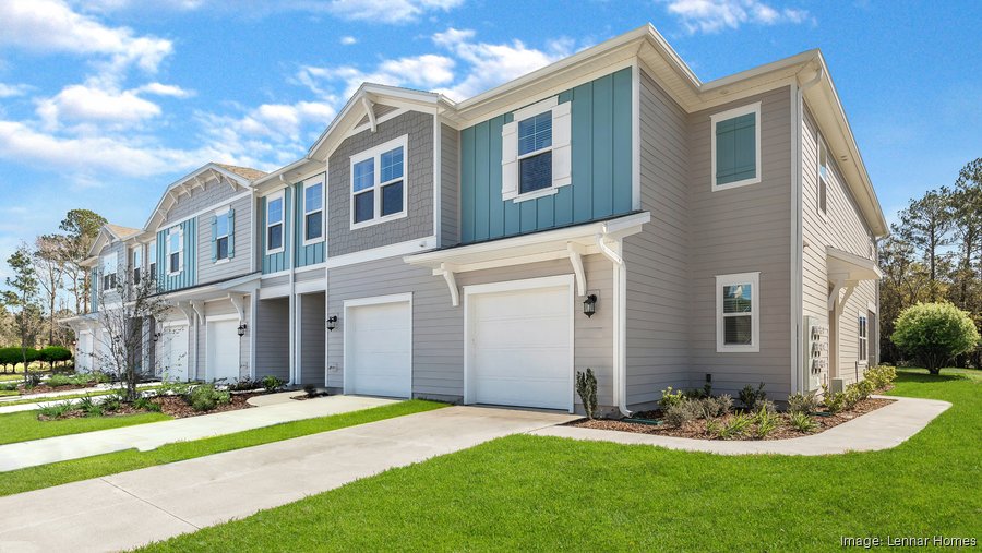 Lennar unveils rear-garage townhomes at Shearwater community ...