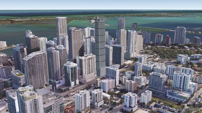 Lore Development files design plan for Summit Brickell apartment tower ...