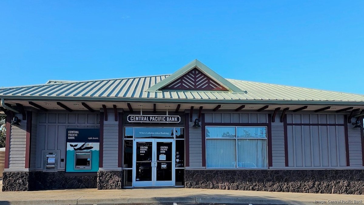 Central Pacific Bank reopens Lahaina branch - Pacific Business News