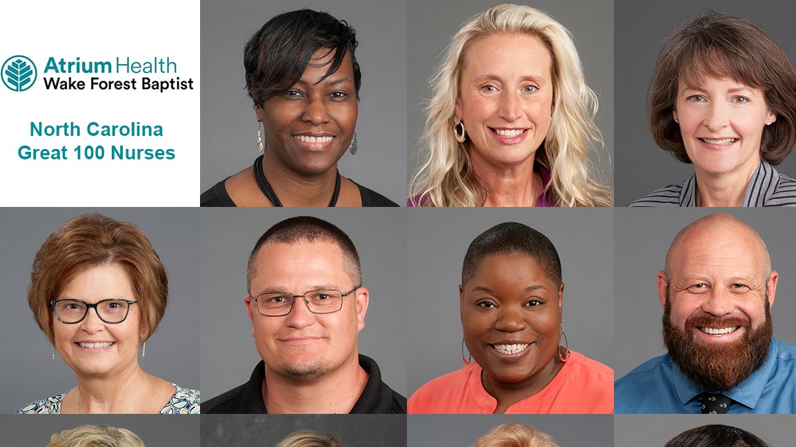 11 Atrium Health Wake Forest Baptist Nurses Among Top In State Triad