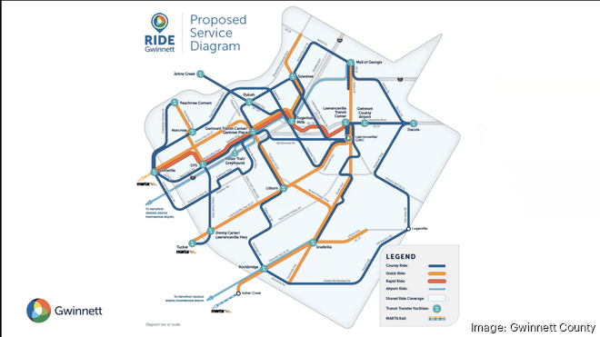 Gwinnett unveils grand vision for transit expansion - Atlanta Business ...
