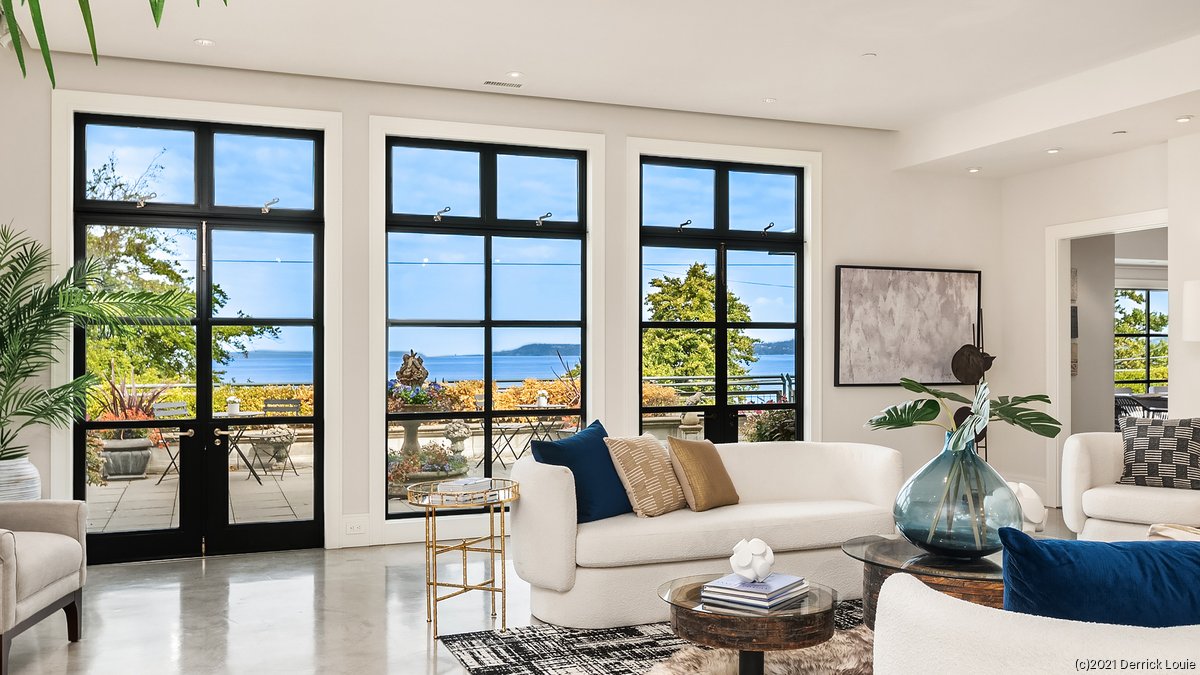Alki Beach home of the late Melvyn Poll listed for $4M - Puget Sound ...