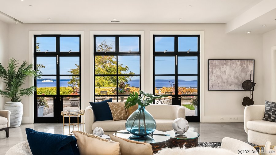 Alki Beach home of the late Melvyn Poll listed for $4M - Puget Sound ...