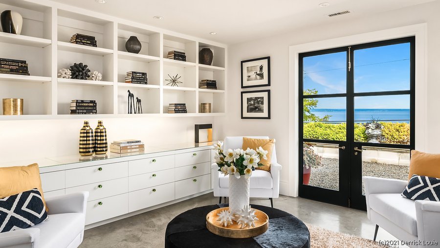 Alki Beach home of the late Melvyn Poll listed for $4M - Puget Sound ...