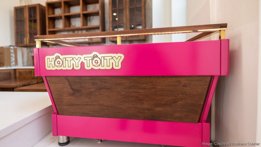 Hoity Toity Donut readies for its grand opening. Take a peak inside ...