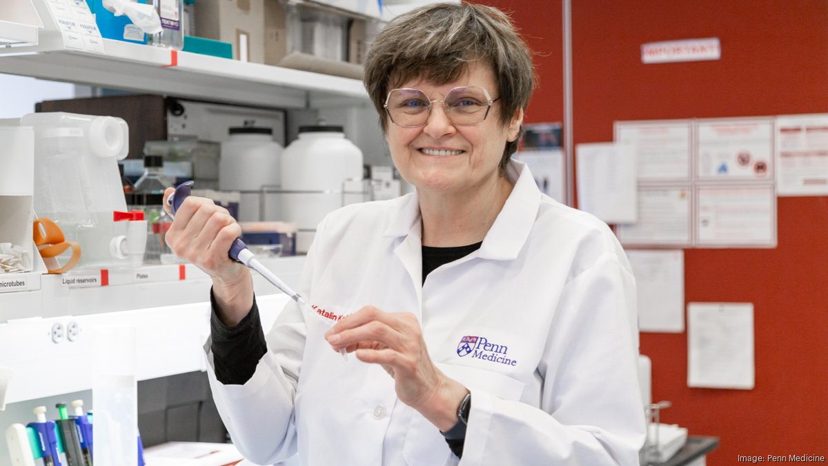 Penn mRNA pioneer Katalin Karikó receives another honor for her ...