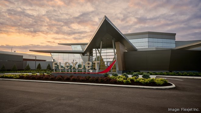 Flexjet opens futuristic headquarters at Cuyahoga County Airport ...