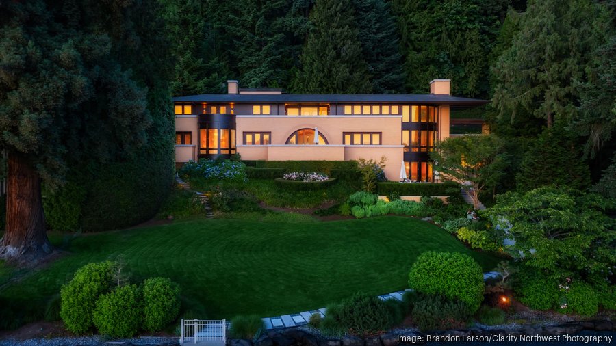 Jim Voelker's waterfront mansion in Bellevue put up for sale - Puget ...
