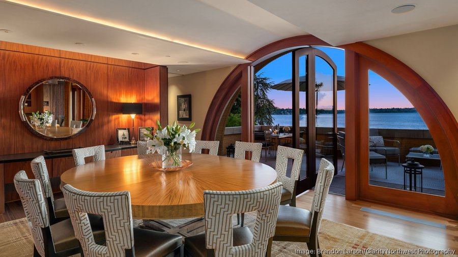 Jim Voelker's waterfront mansion in Bellevue put up for sale - Puget ...