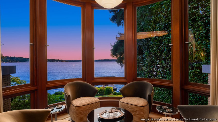 Jim Voelker's waterfront mansion in Bellevue put up for sale - Puget ...