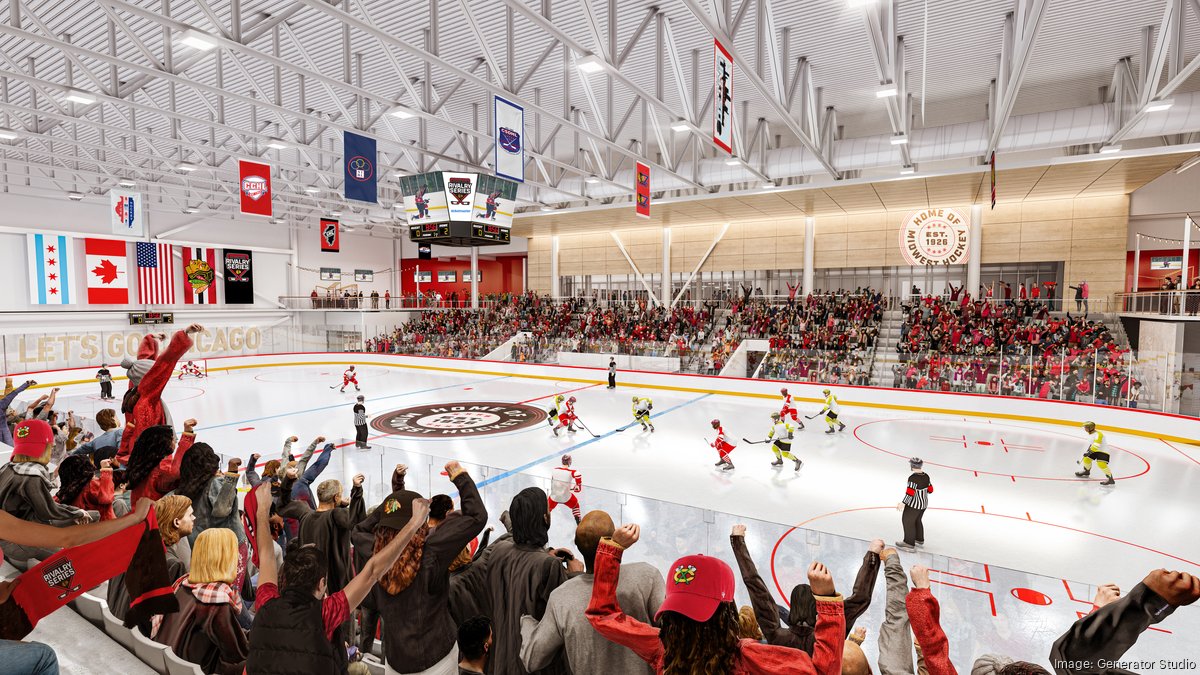 Blackhawks Practice Rink