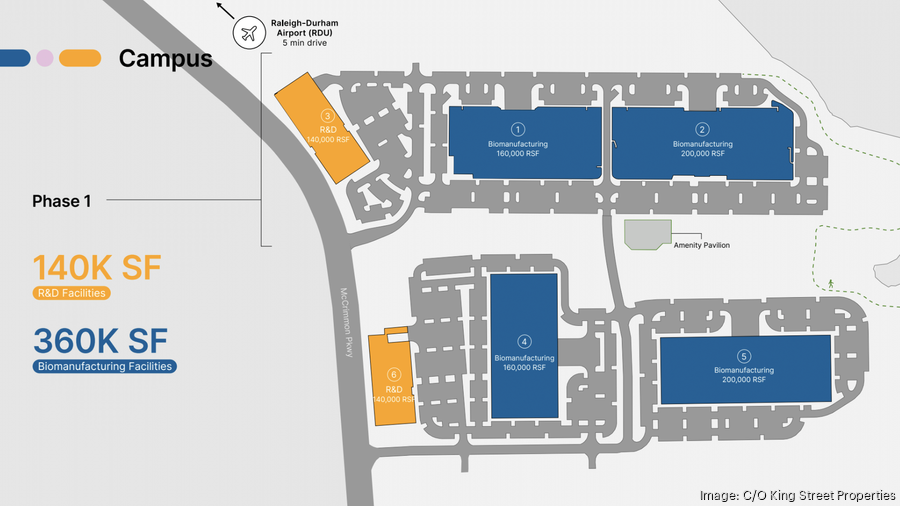 Work advances on billion-dollar life sciences campus in Morrisville ...