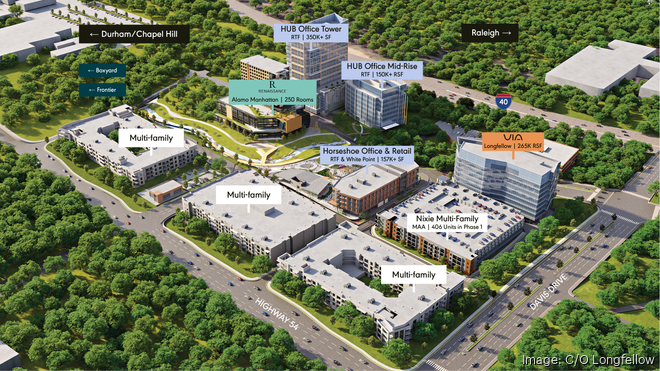 Huge research building ready to rise in Hub RTP. There's just one ...