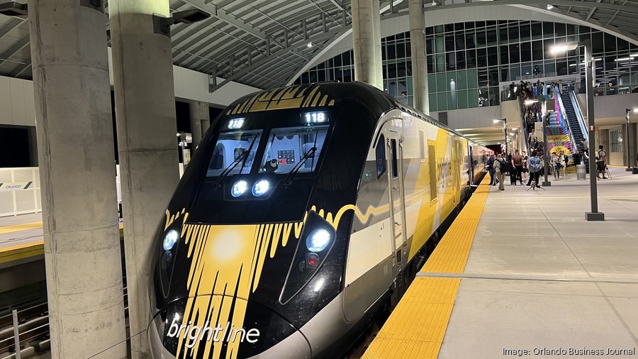 Florida Brightline train ride along Orlando to Miami - Orlando Business ...