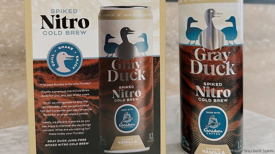 Gray Duck Spirits debuts spiked nitro cold brew made with Caribou ...