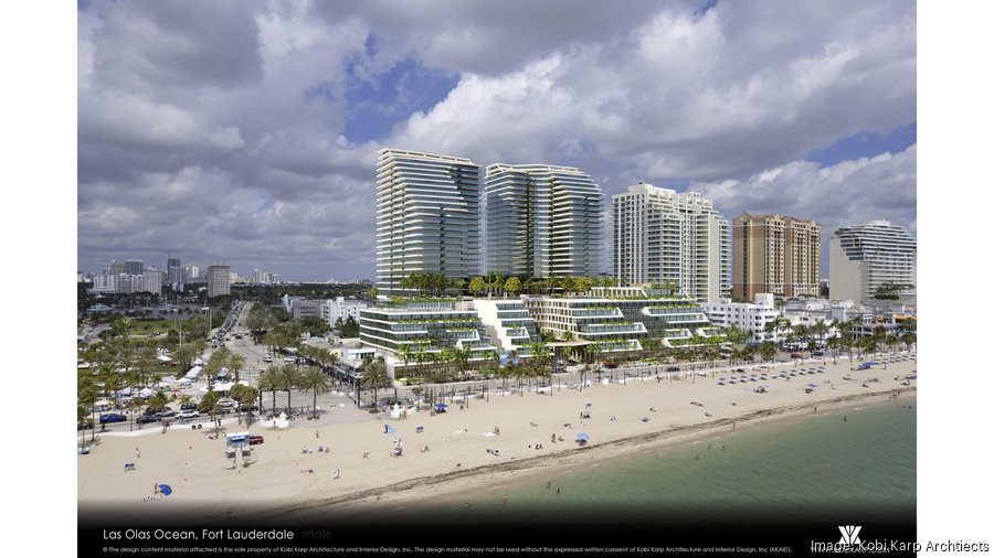 AJ Yaari and Lior Avidor reveal Las Olas Ocean condo and hotel on Fort Lauderdale Beach - South ...