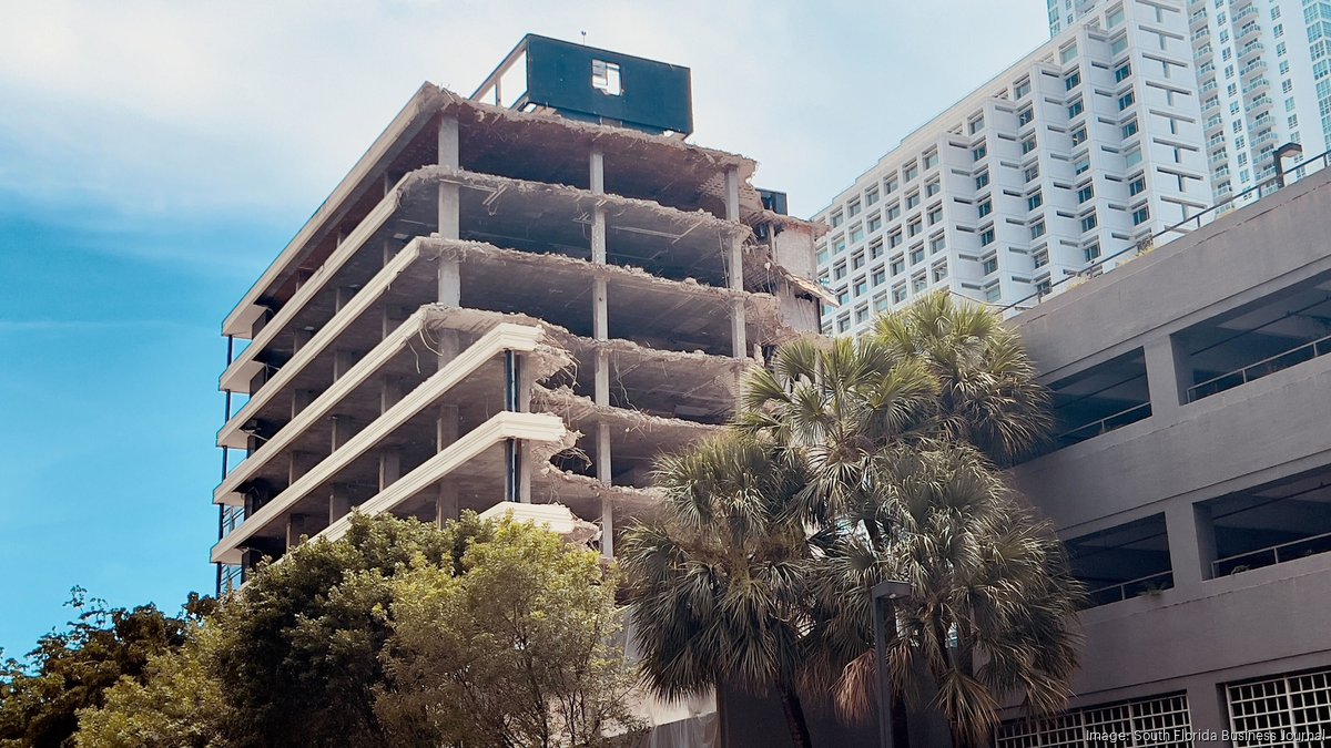 Demolition work stopped at Brickell building in Miami following ...