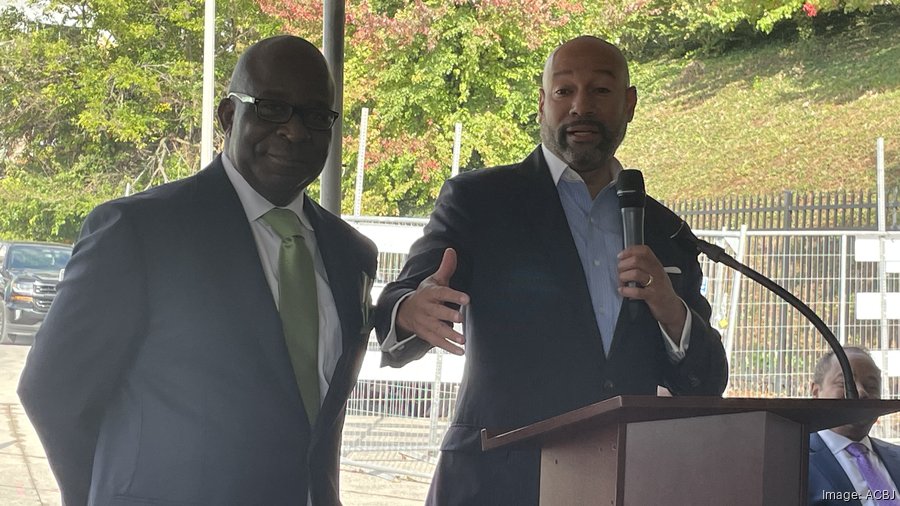 Ed Gainey, Pittsburgh leaders celebrate groundbreaking of City's Edge ...