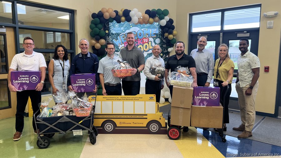 Subaru Orlando Zone helps Tangelo Park Elementary School teachers ...
