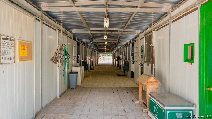 Legacy training stables in Los Ranchos has room for 54 horses ...