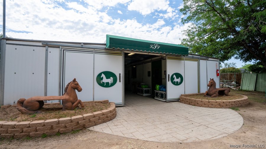 Legacy training stables in Los Ranchos has room for 54 horses ...