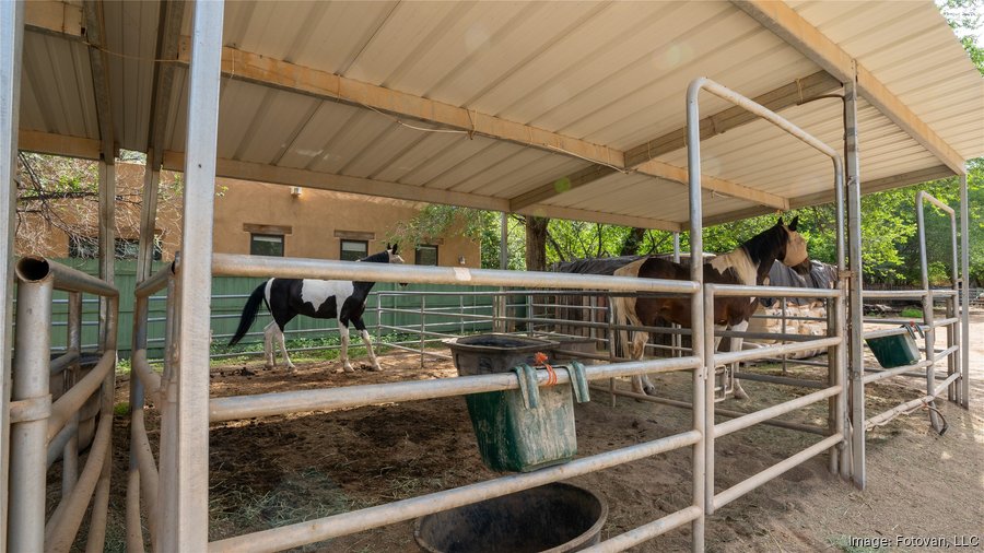 Legacy training stables in Los Ranchos has room for 54 horses ...