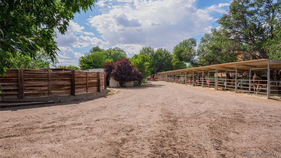Legacy training stables in Los Ranchos has room for 54 horses ...